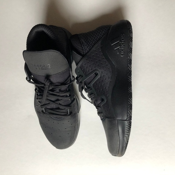 adidas | Shoes | Adidas Pro Vision All Black Sneaker | Poshmark